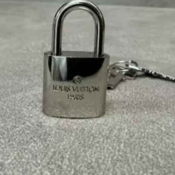 Louis Vuitton | Accessories | Lv Silver Lock 35 2 Keys | Poshmark